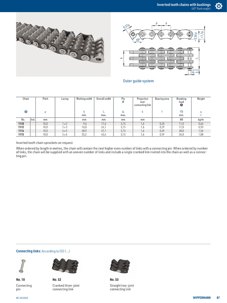 inverted-tooth-chains-wippermann-20123-en | PDF