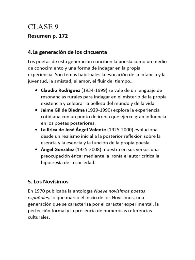 Clase 9 | PDF