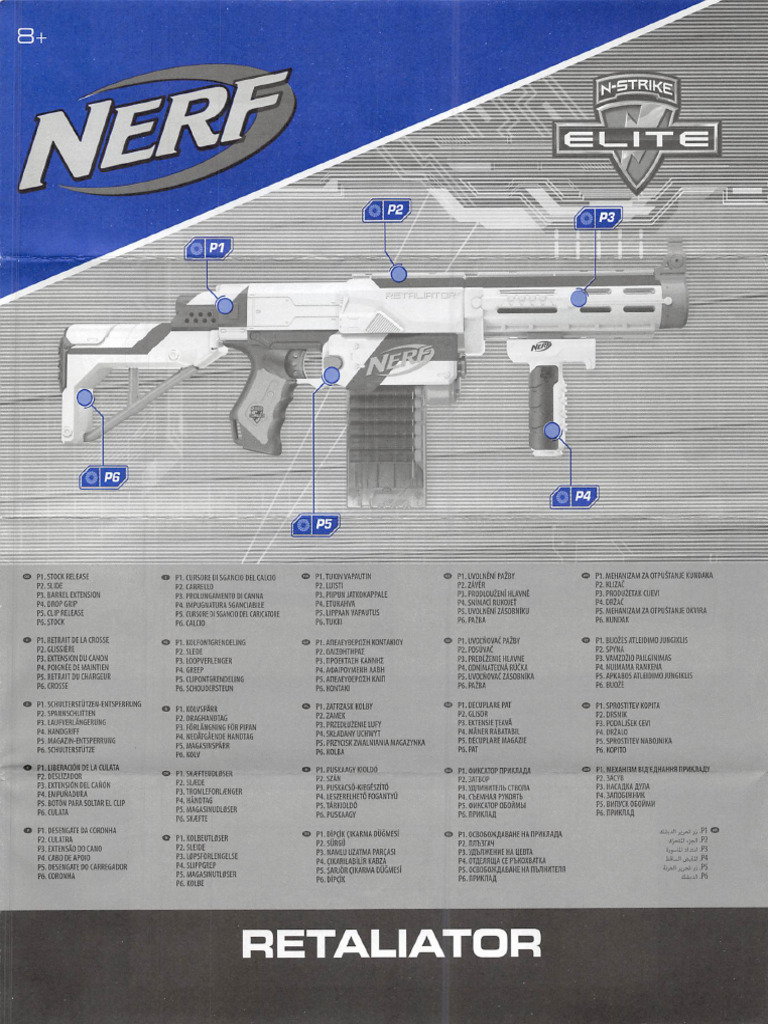 Nerf Retaliator_mode d'Emploi | PDF