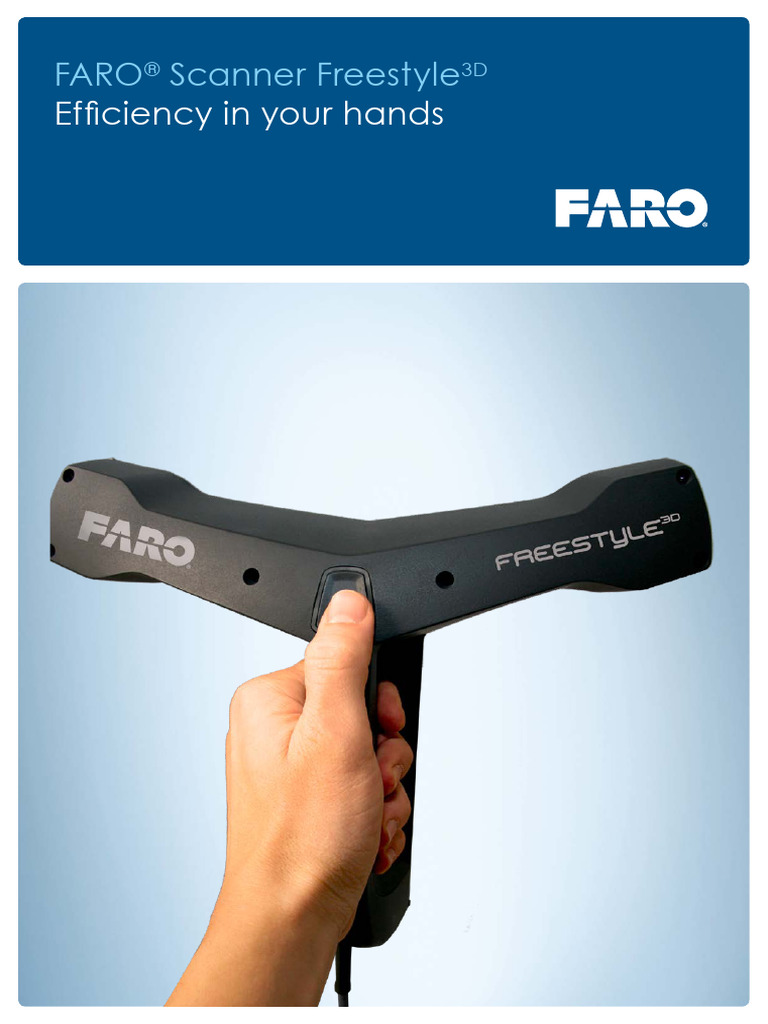En Faro-Freestyle3d Brochure | PDF | Image Scanner | Cloud Computing
