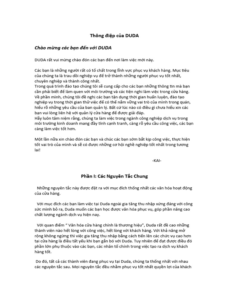 N I Quy Nhân Viên | PDF