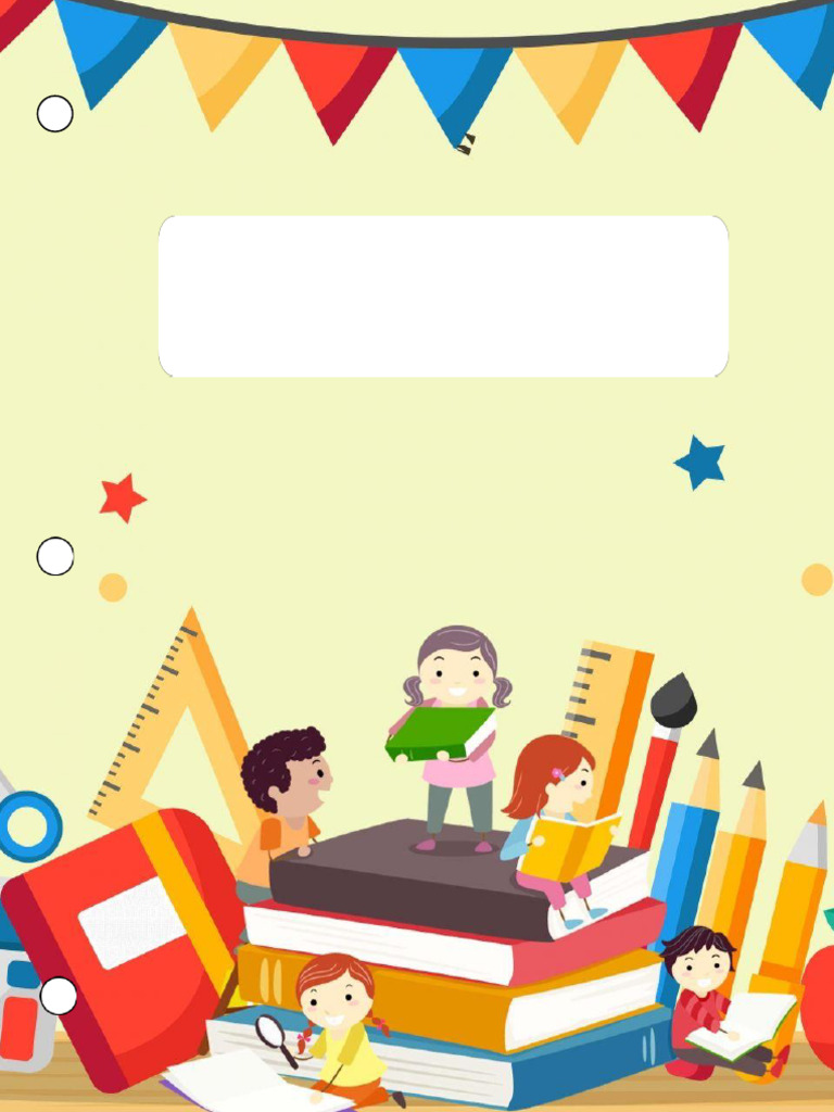 10 Caratulas de Pree Escolar Para Cuadernos | PDF