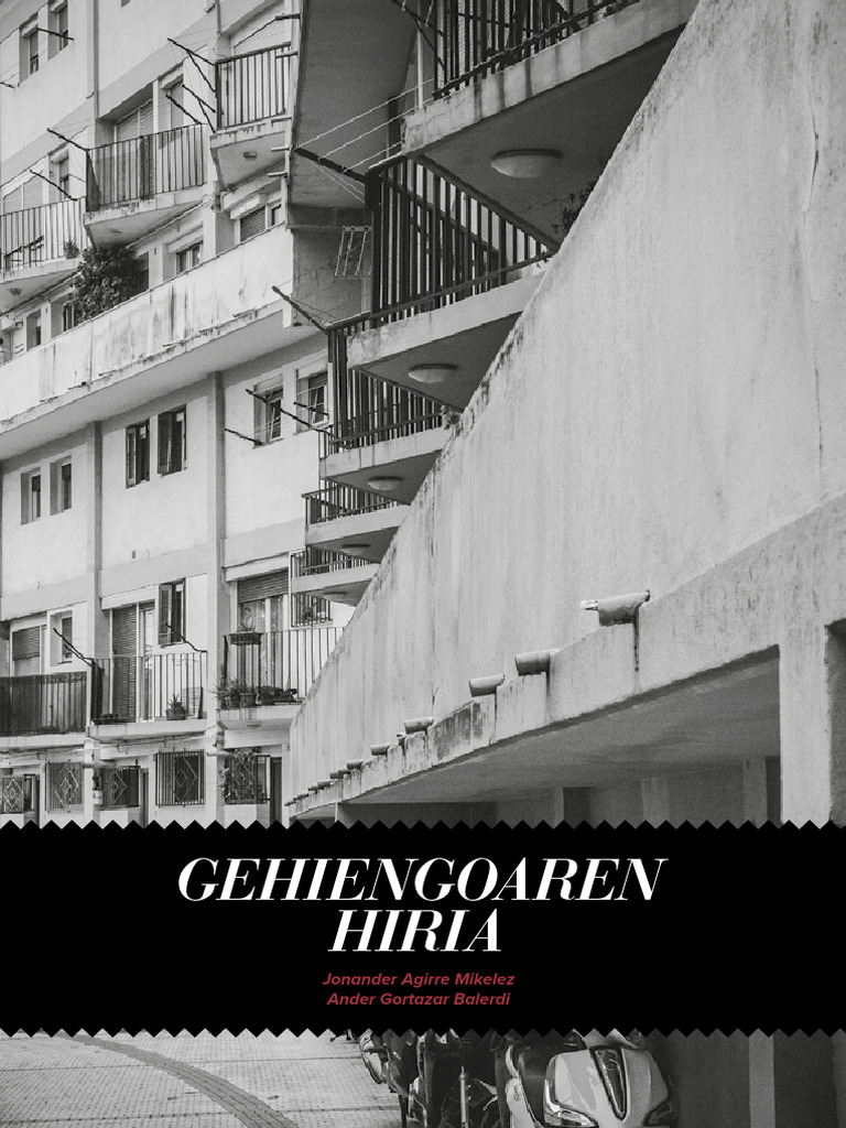 "Gehiengoaren Hiria: Belleza y Nostalgia" | PDF | Belleza