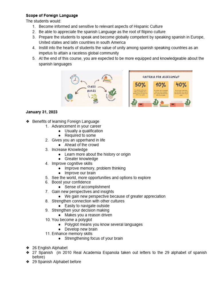 Spanish Language and Culture Overview | PDF | Grammatical Gender ...