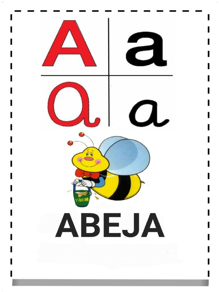 FICHAS DEL ABECEDARIO | PDF