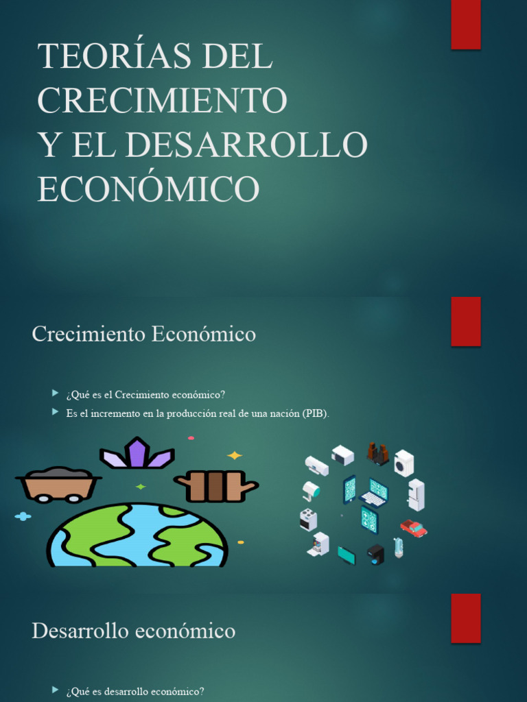 Teorías Del Crecimiento | PDF | Crecimiento económico | Economias