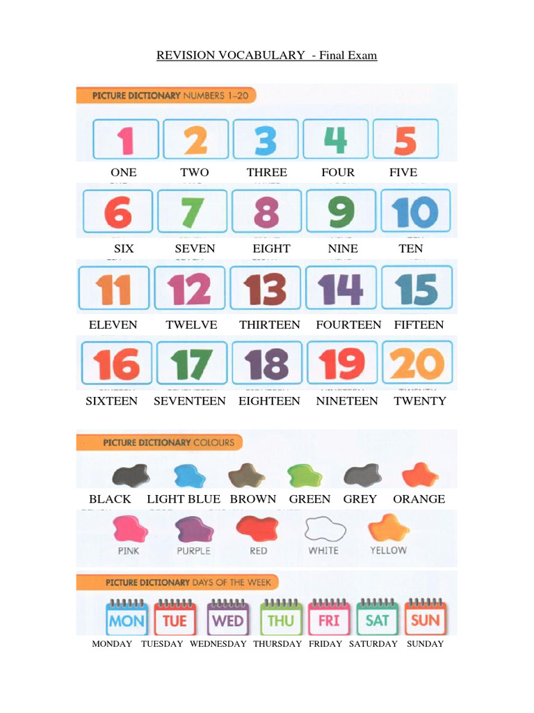 Bright Ideas 1 Vocabulary | PDF | Poetry