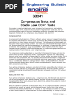 Aircraft Engine Compression Check | PDF | Engines | Piston