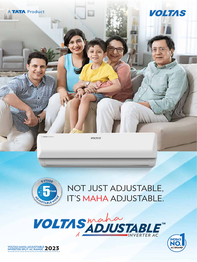 Voltas Maha Adjustable AC Catalogue 2023 | PDF | Electronic Waste ...
