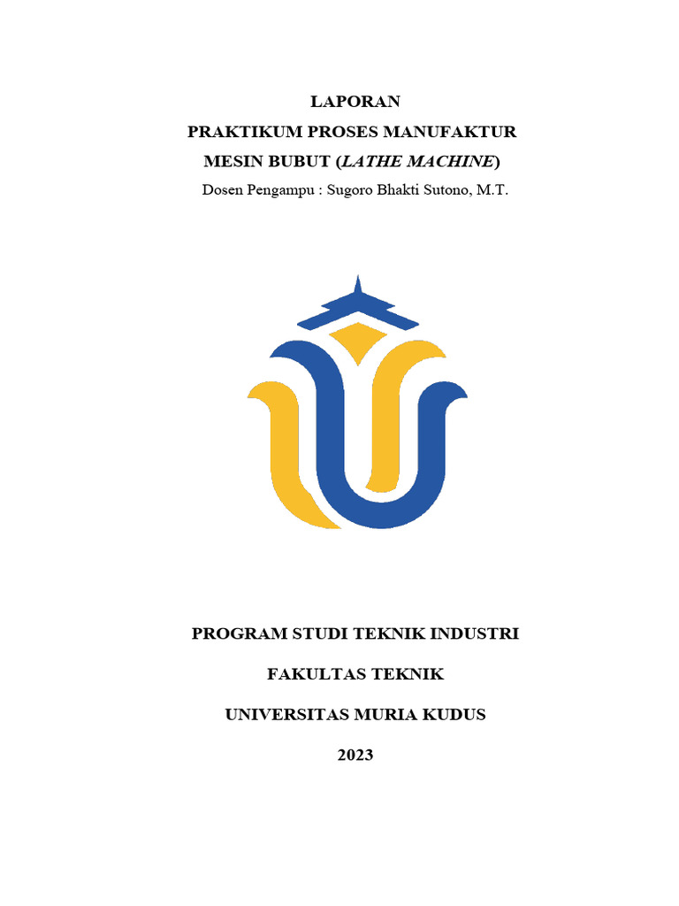 PROSMAN - MESIN - BUBUT - Kelompok 4 | PDF