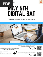 SAT Math Essential Formulas 2025 | PDF | Mathematical Analysis | Algebra