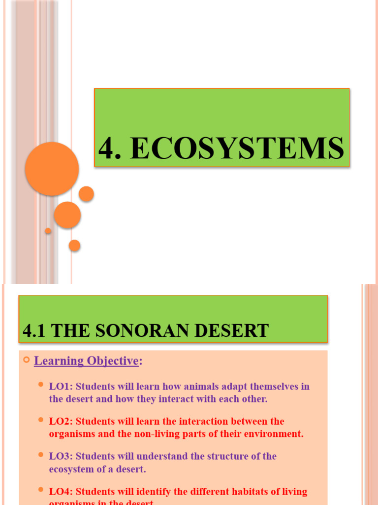Chapter 4 - Ecosystems | PDF | Habitat | Natural Environment