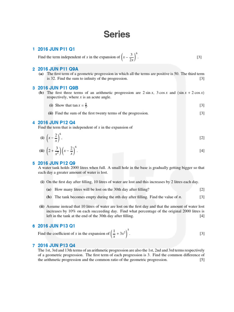 APGP Binomial WS | PDF | Circle | Trigonometric Functions