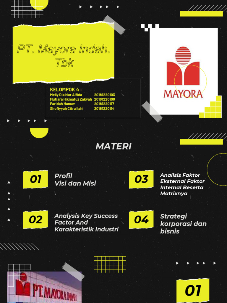 Manajemen Strategi Pt Mayora Tbk Pdf