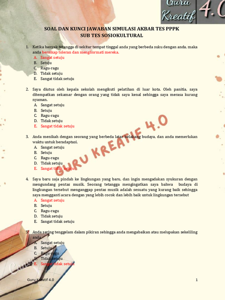SIMULASI SOSIOKULTURAL-terkunci | PDF | Ilmu Sosial
