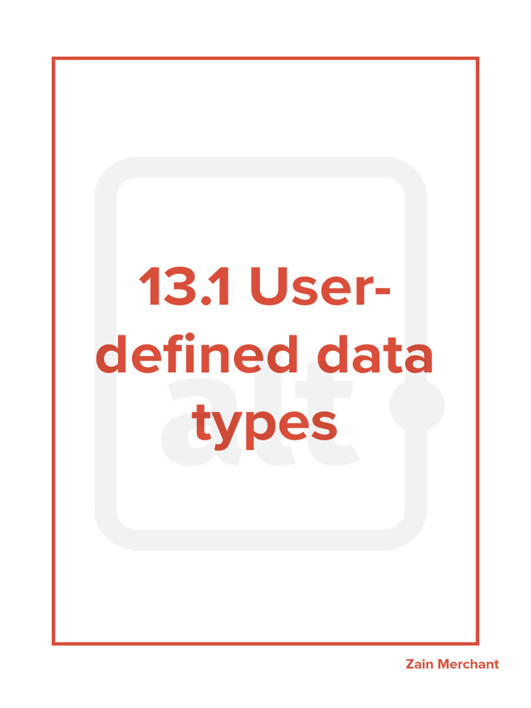 133user Defined Data Types Pdf Data Type Pointer Computer Programming