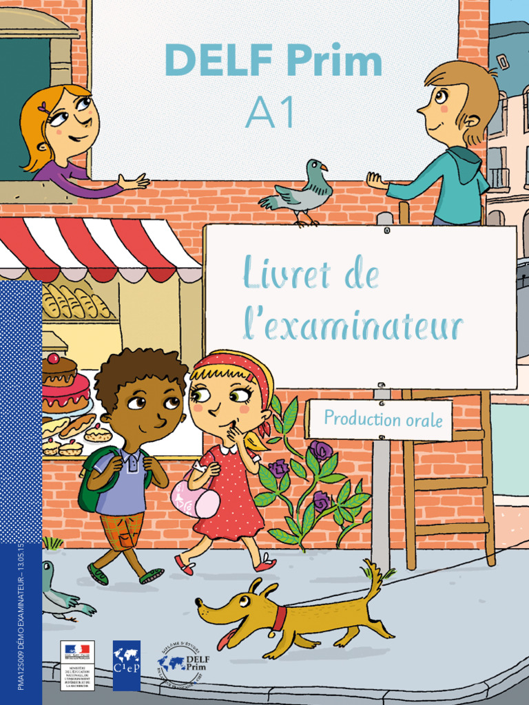 CIEP Livret Examinateur Delf Prim A1 Exemple 2 | PDF | Arts du langage ...