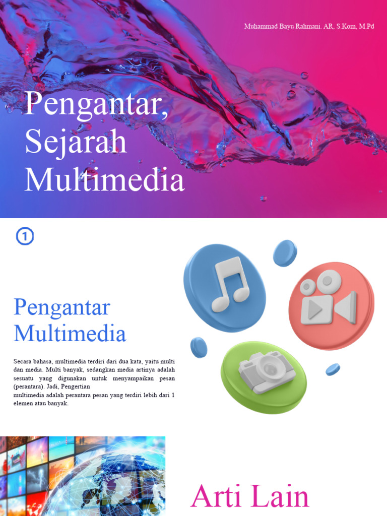 Sejarah Multimedia | PDF | Ilmu Sosial | Perjalanan