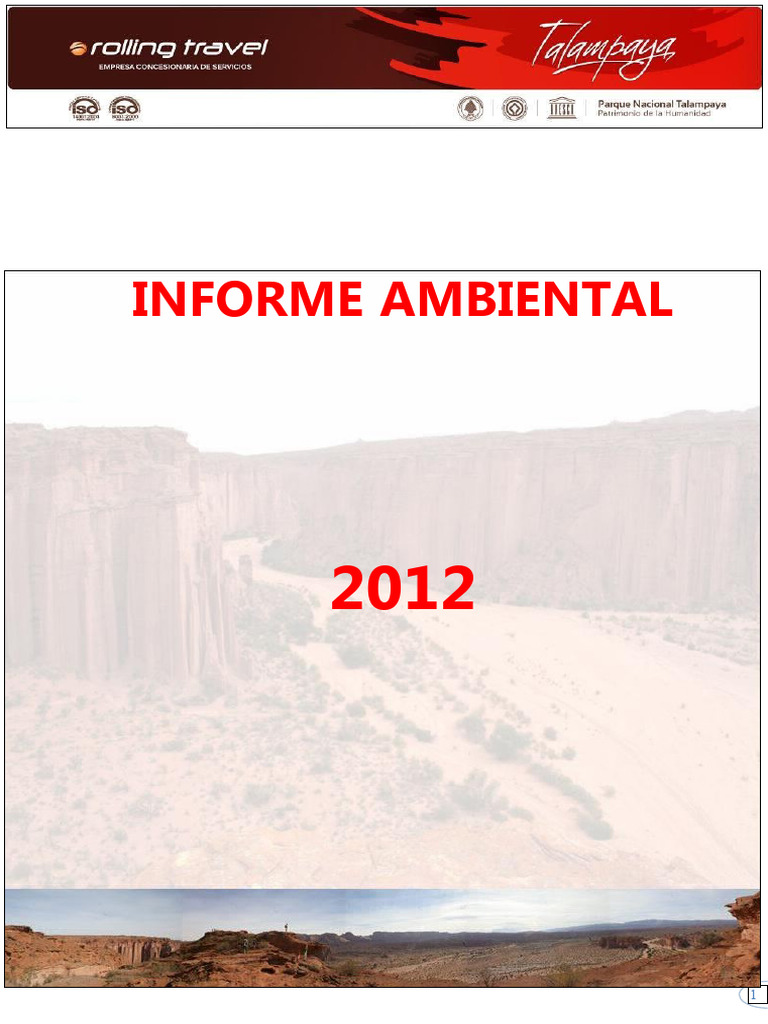 Informe-ambiental-2012 | PDF | Gases de efecto invernadero | Residuos