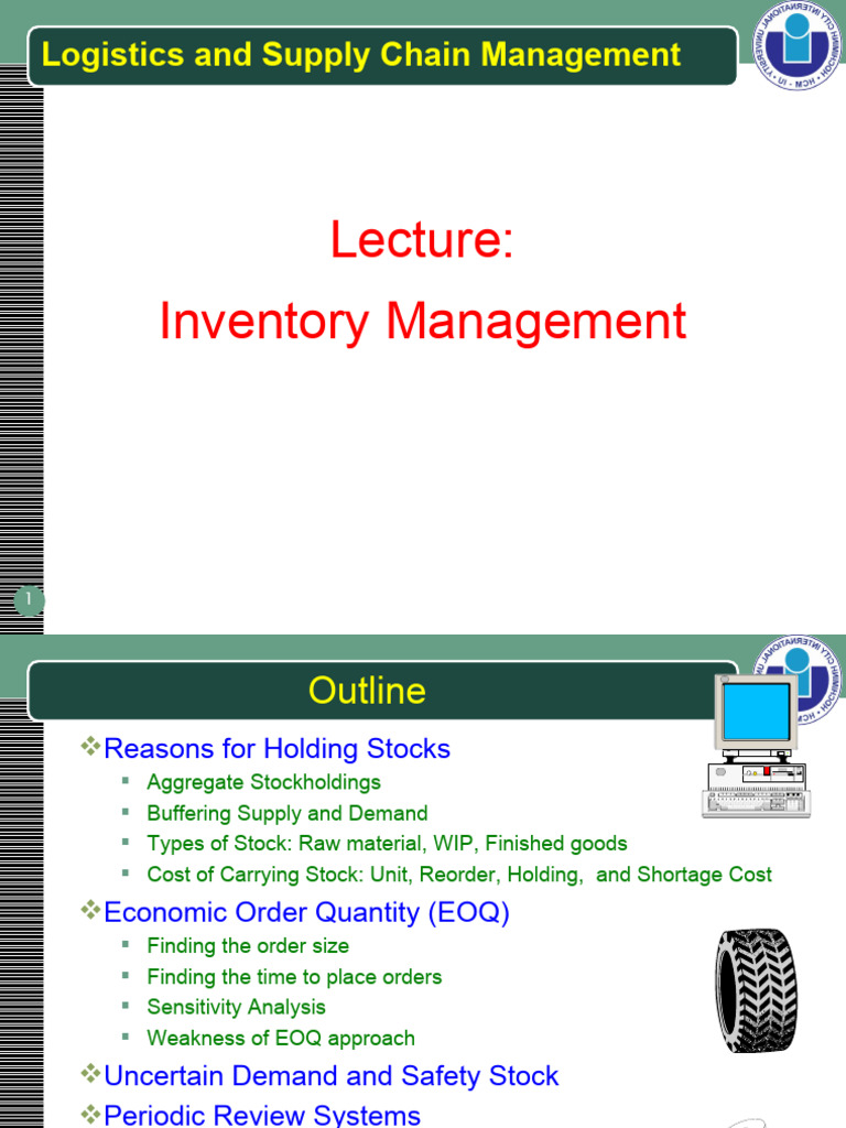 Logistics Section 03 Inventory Management | PDF | Normal Distribution ...