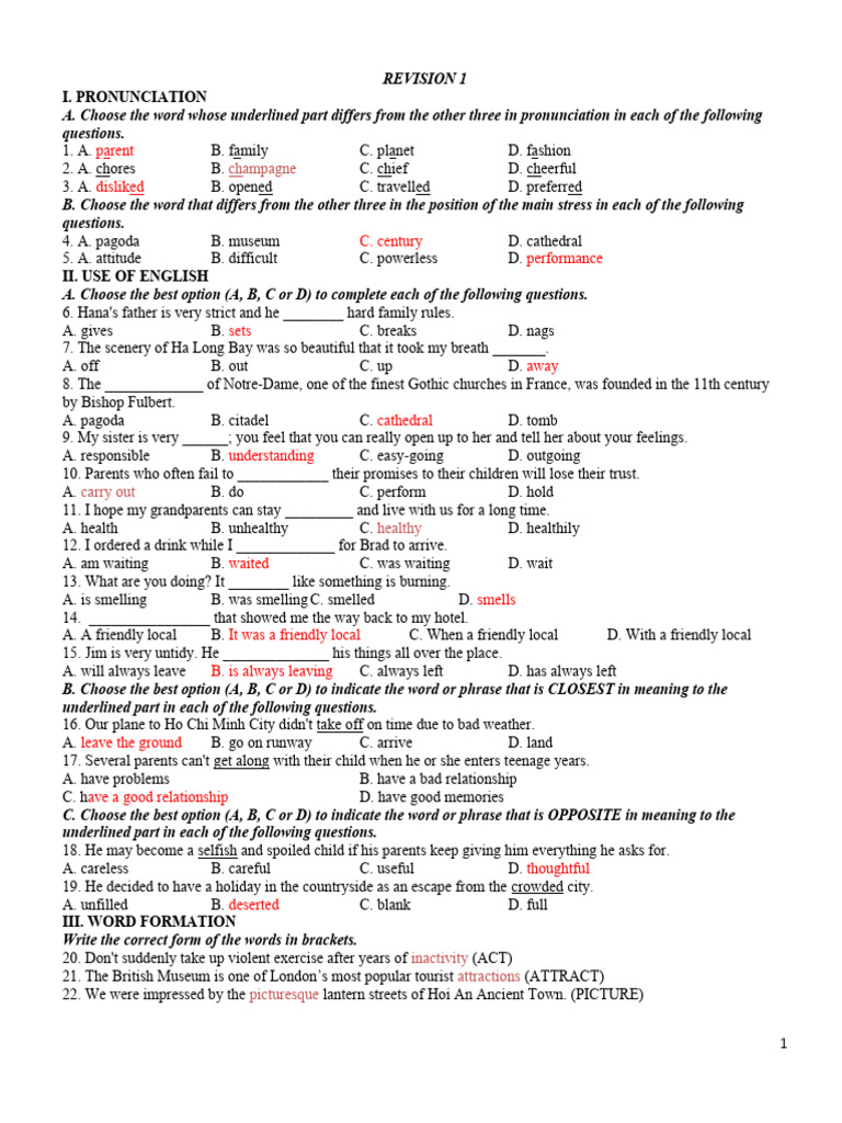 Revision 2 | PDF | Adolescence