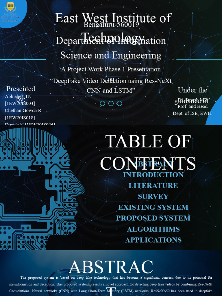 DeepFake Video Detection | PDF