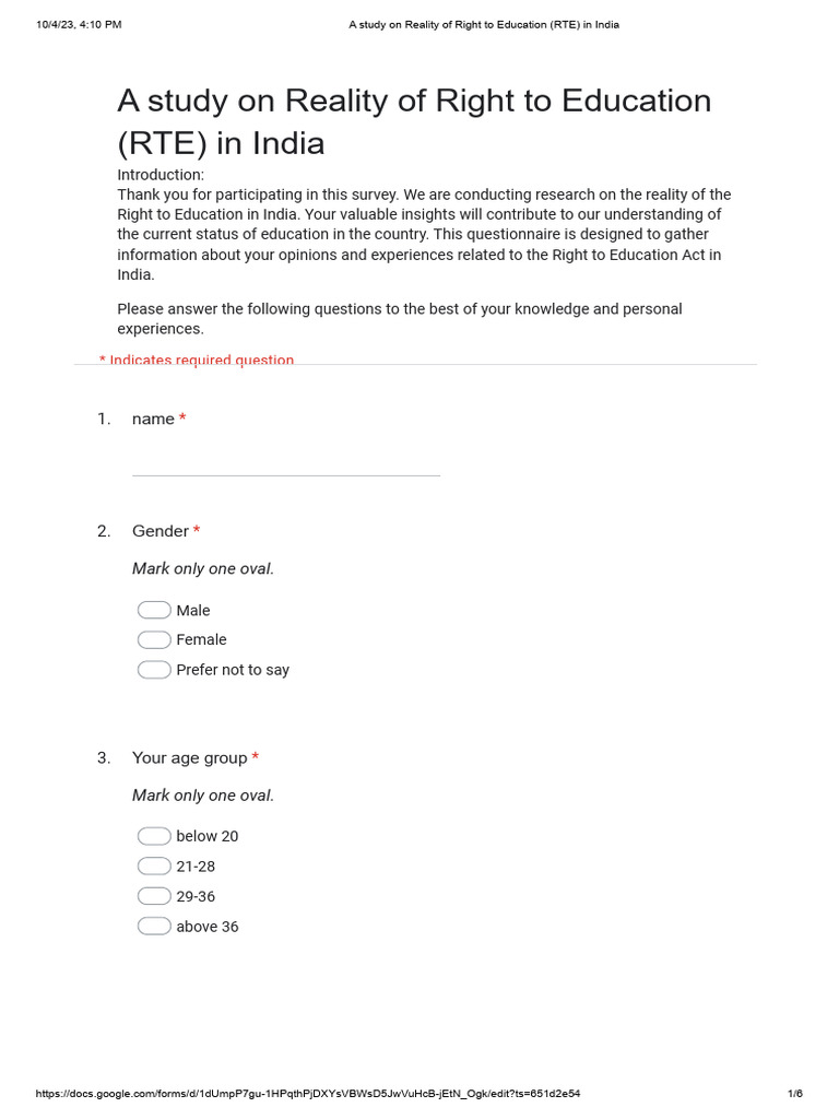 Untitled Form - Google Forms | PDF