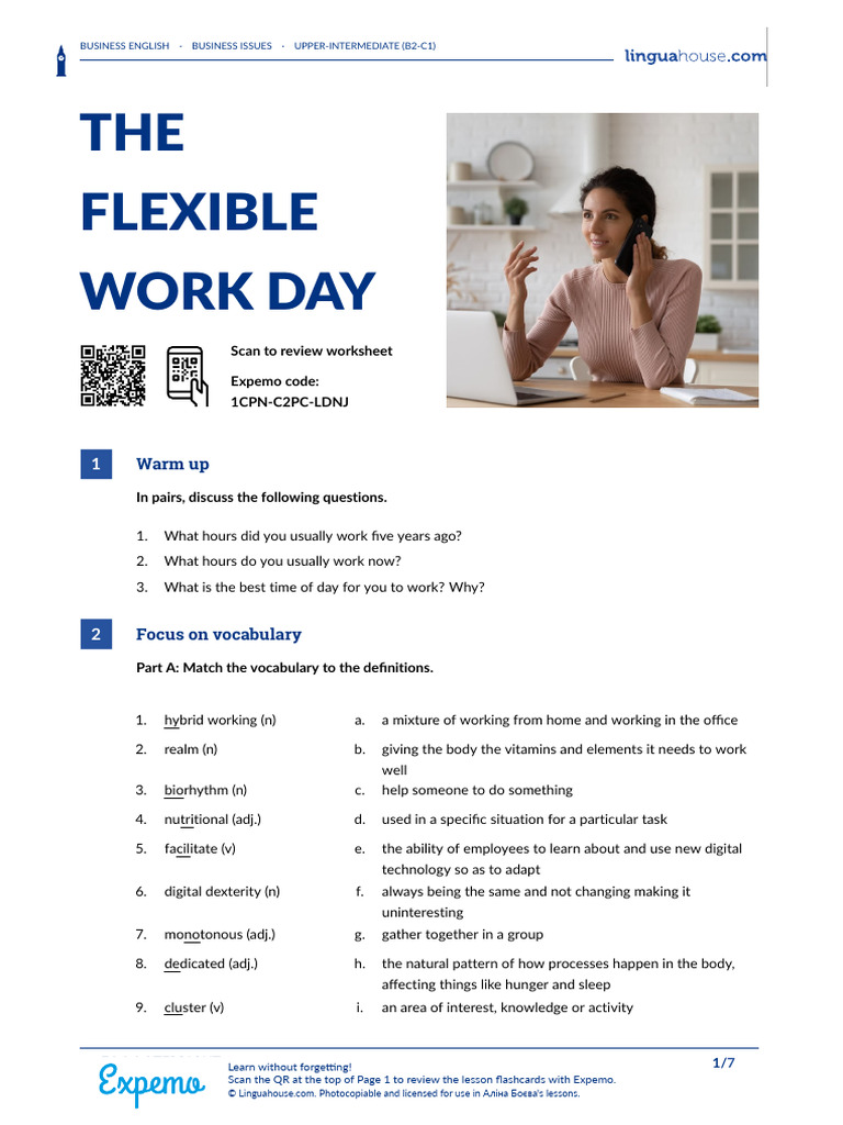 The Flexible Work Day Explained | PDF | Speed Reading