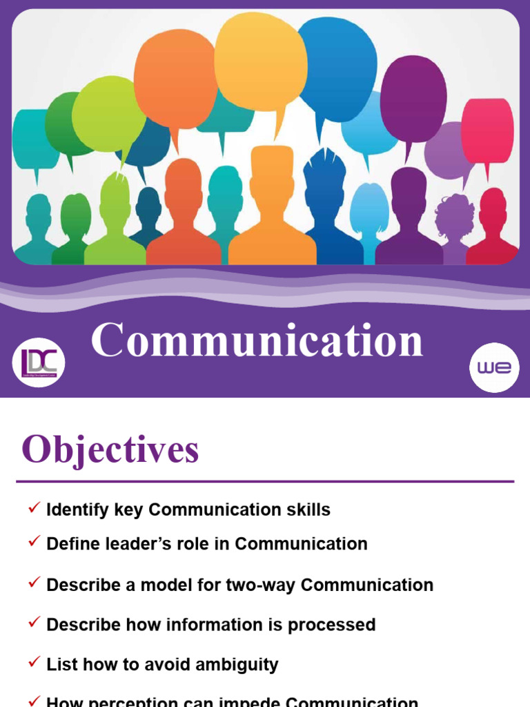 Communication Skills | Download Free PDF | Communication ...