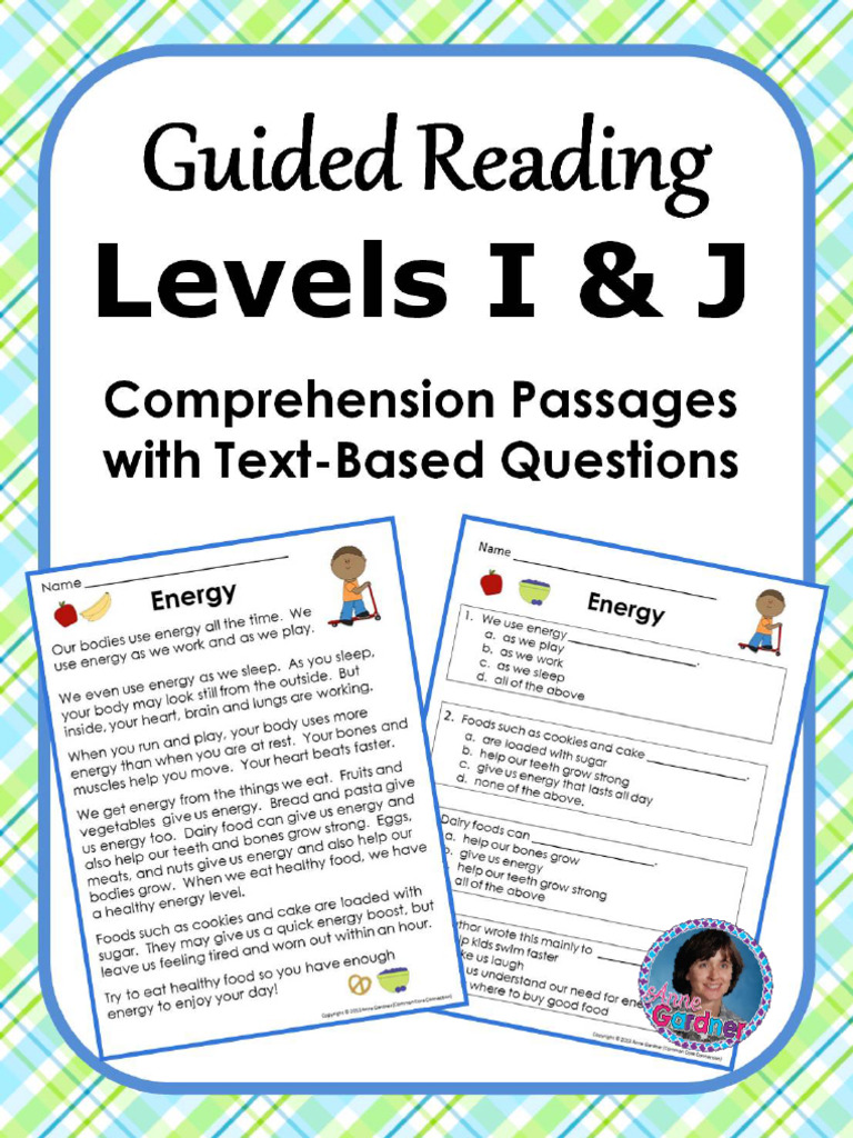 08 Reading Comprehension Passages and Questions for Guided Reading | PDF