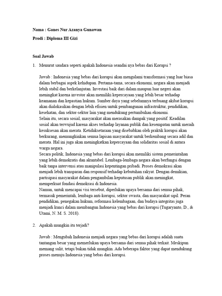 Soal Dan Resume | PDF