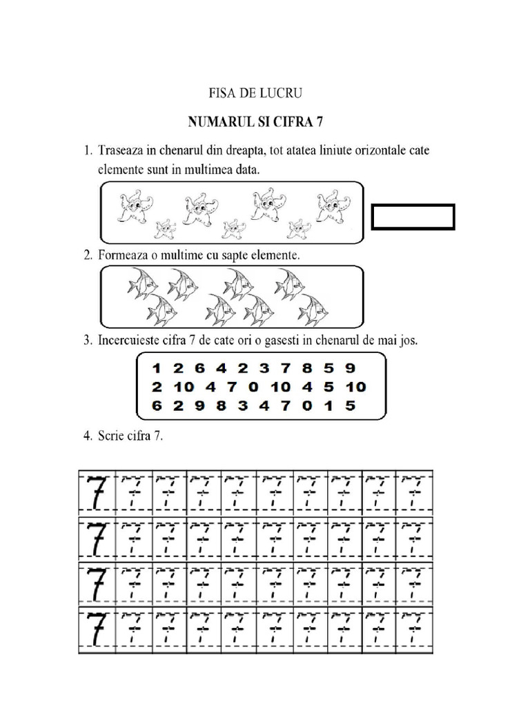 Îl scriem pe 7 | PDF