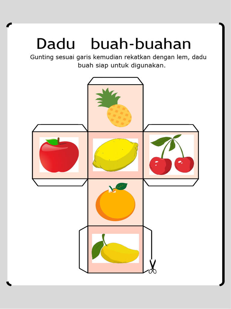 Dadu Buah-Buahan | PDF