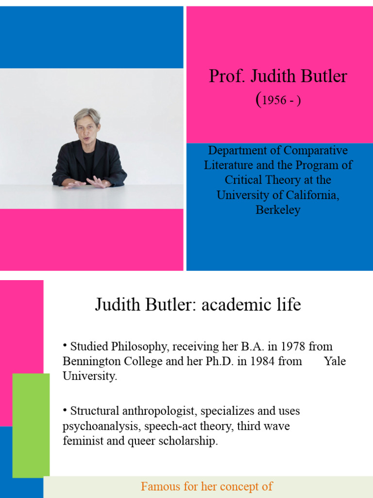 Butler | PDF | Gender Studies | Gender