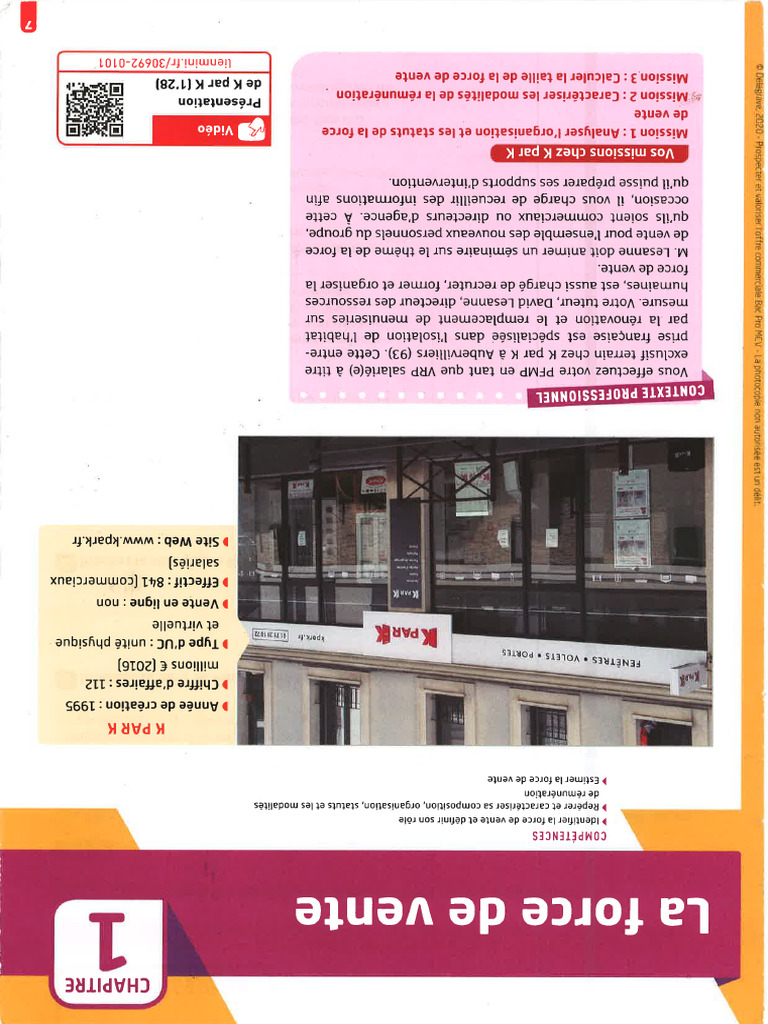 La force de vente | PDF