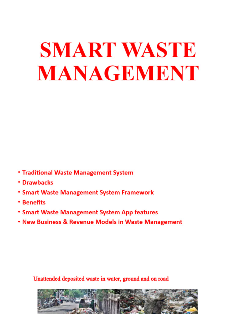 Smart Waste Management | PDF | Internet Of Things | Waste Management