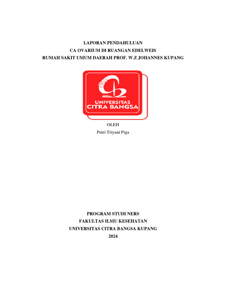 LP CA Ovarium | PDF | Sains & Matematika