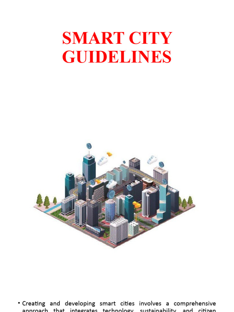 Smart City Guidelines | PDF | Infrastructure | Innovation