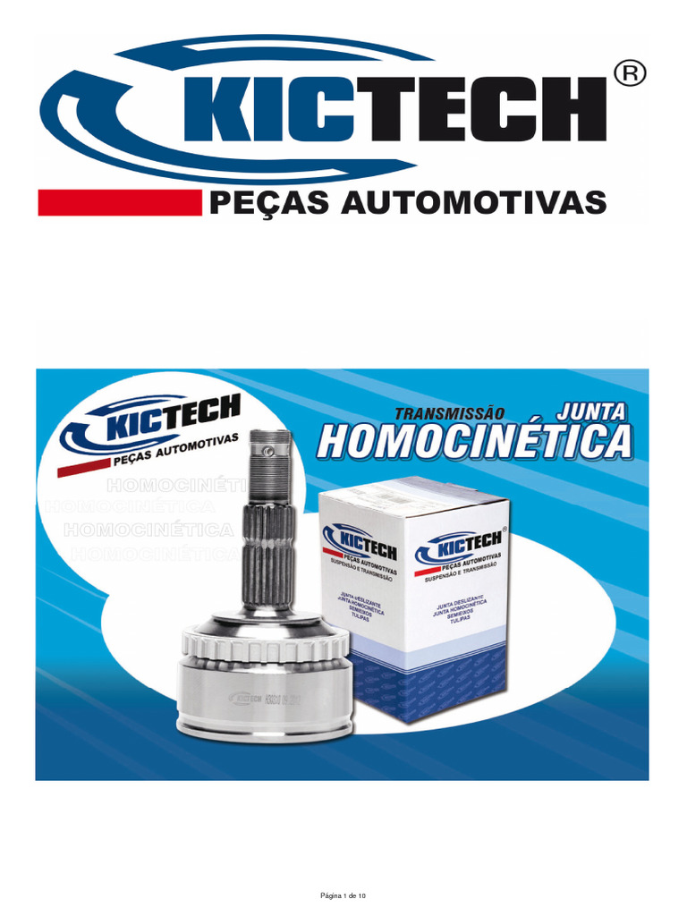 Catálogo de Juntas Homocinéticas | PDF | Veículo motorizado ...