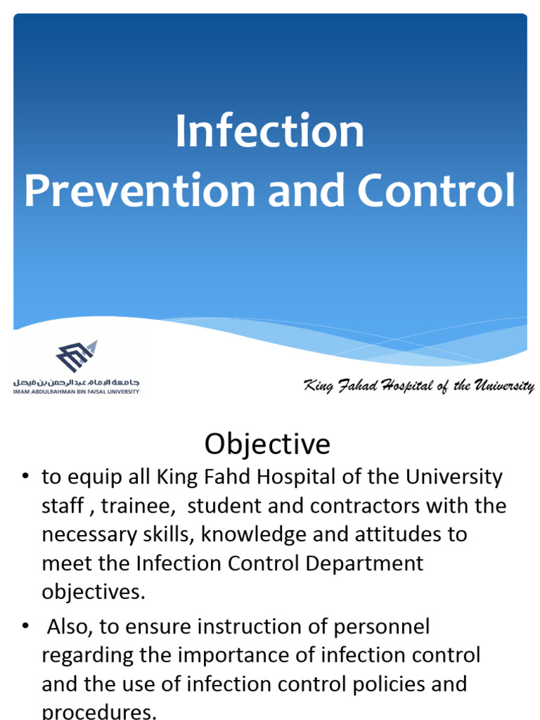 Infection Control Guidelines at KFHU | PDF | Hospital Acquired ...
