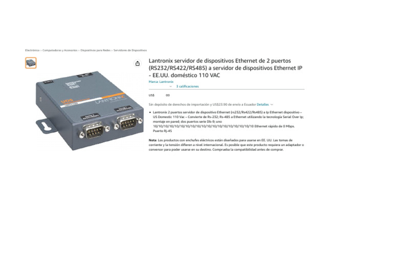 Lantronix | PDF