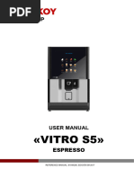 VITRO X1 MIA Technical Manual | PDF | Burn | Coffee