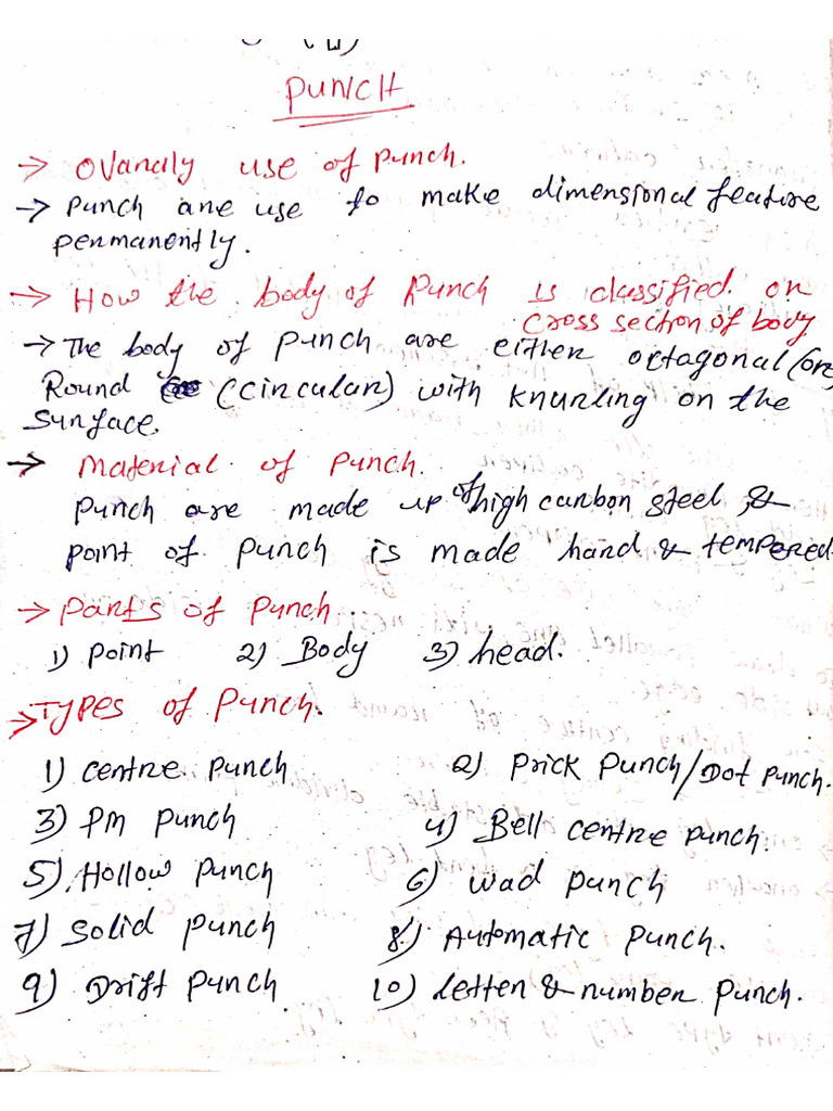 Punch | PDF