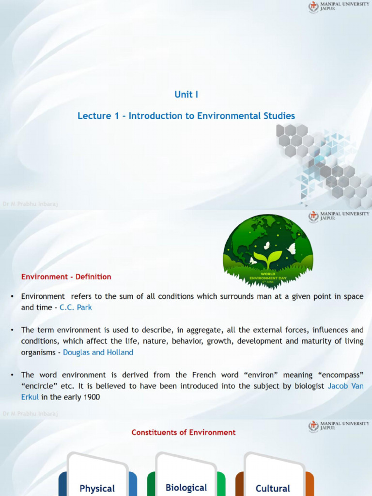 Lecture 1 - Introduction To EVS | PDF