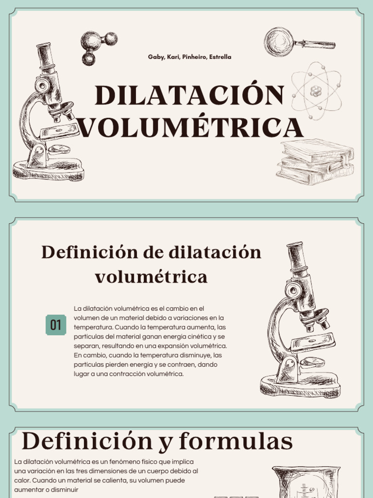 Dilatacion Volumetrica | PDF