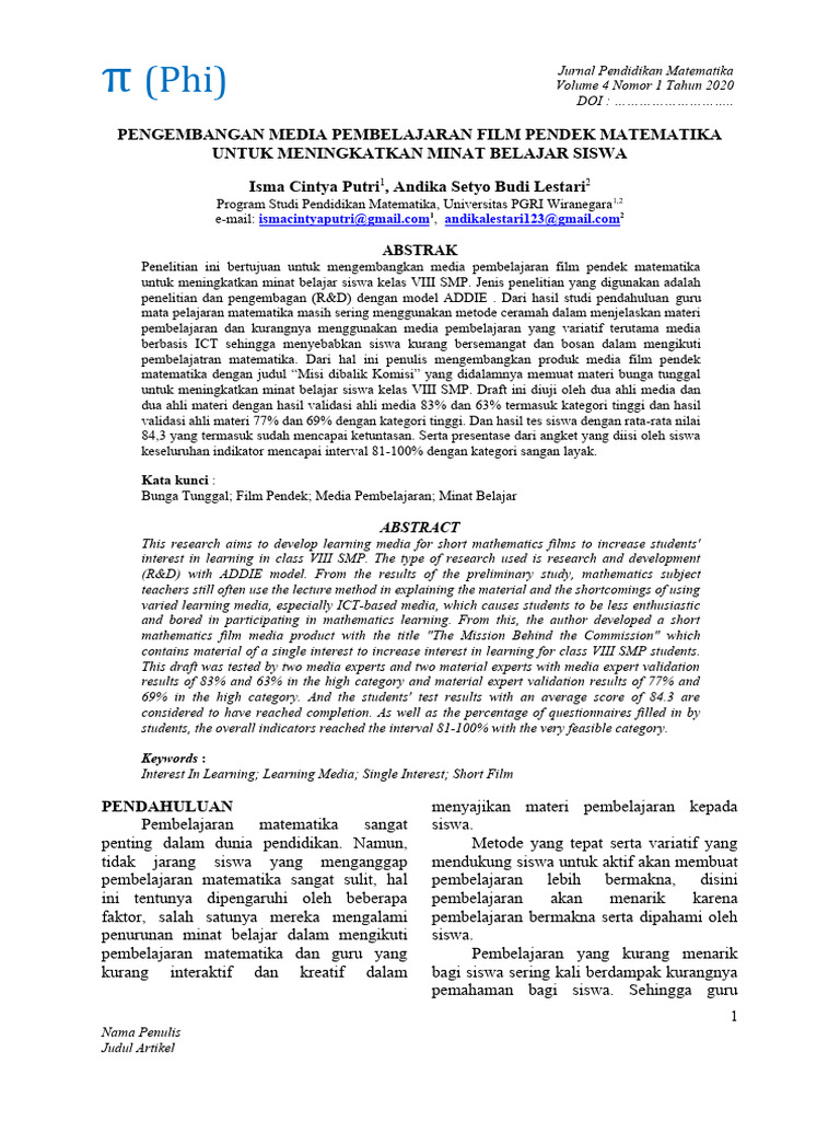 Isma_Cintya_Putri_Pengembangan_Media_Pembelajaran | PDF