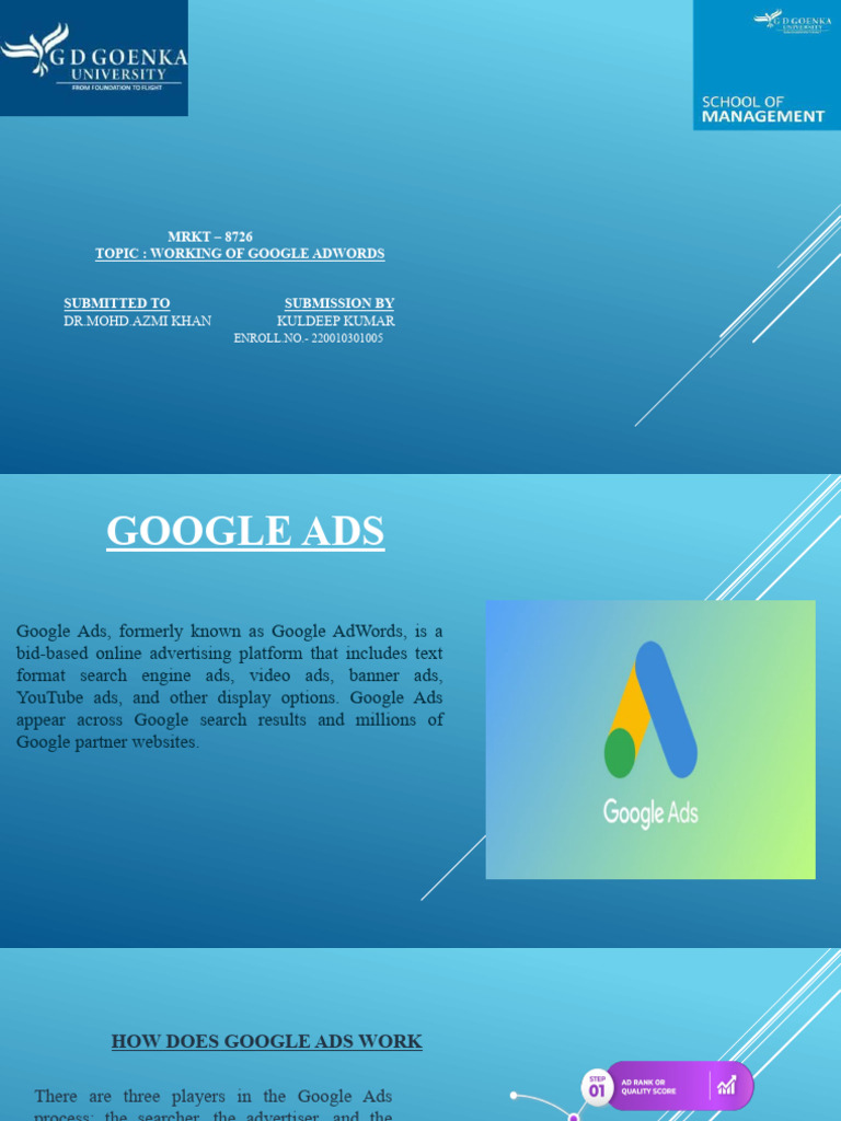 Google Adwords | PDF | Search Engine Optimization | Search Engine Software