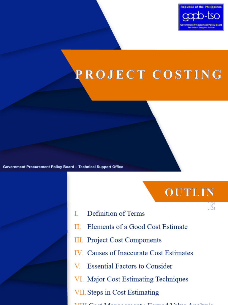 Project Cost Estimation Guide | PDF | Procurement | Risk