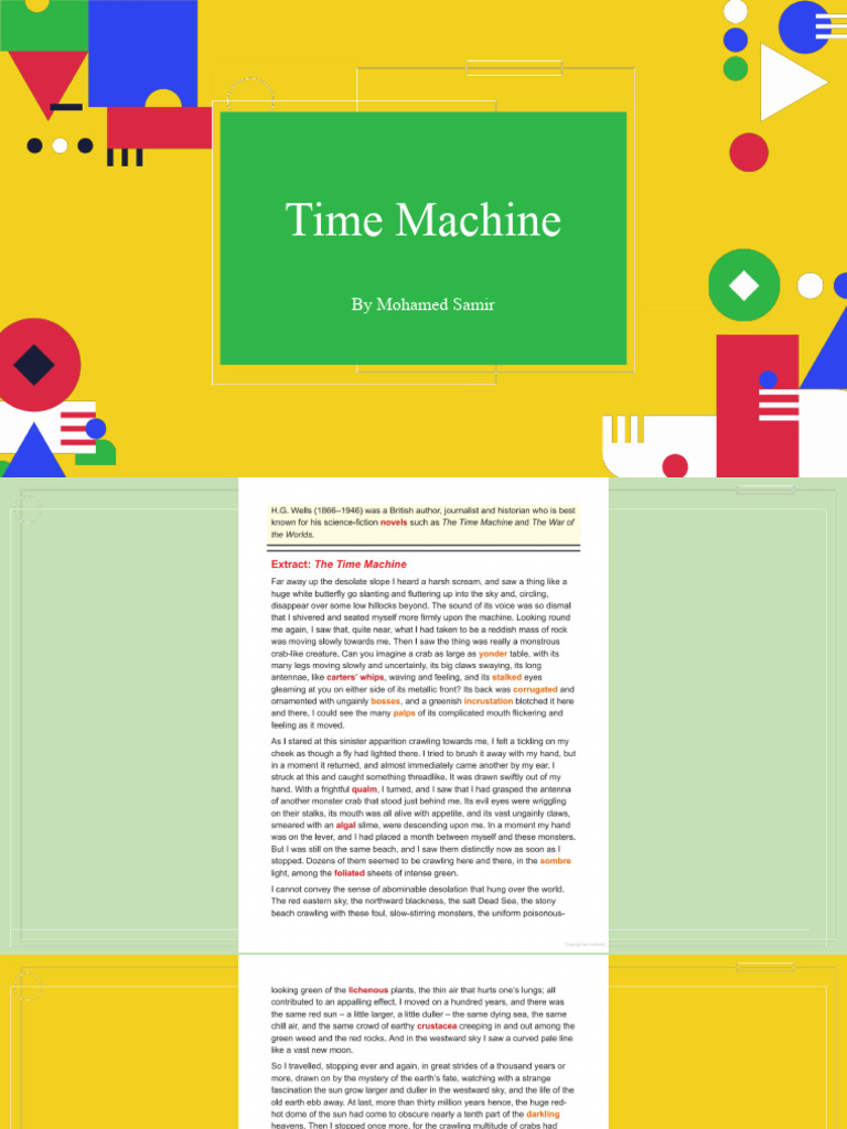 The Time Machine | PDF | Tullii