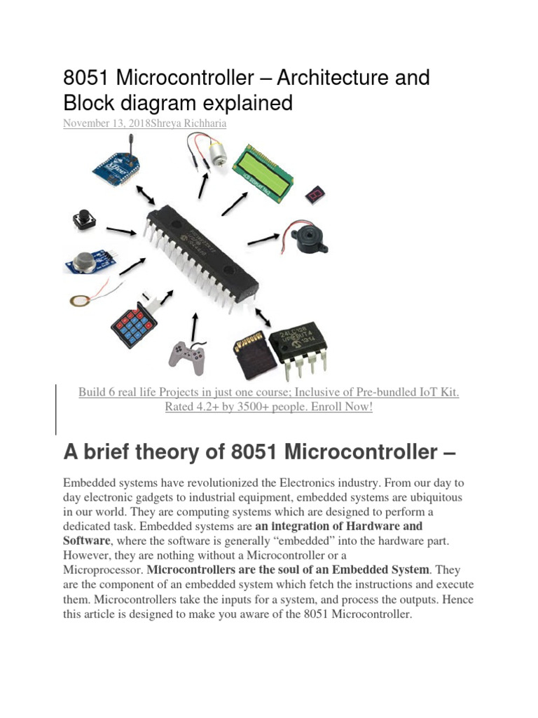 8051 Microcontroller 5th 2019 08 27 1566881227 | PDF | Microcontroller ...